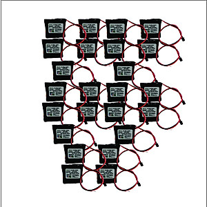 24PCS 6V Doorlock Battery for Saflok S7400-12