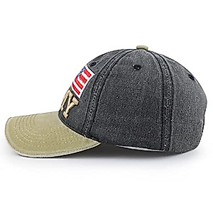 Army Hats for Men Women, USA American Flag Military Hats, Funny US Army Vietnam Veterans Baseball Cap, Adjustable Cotton Embroidered America Patriots Hat, Retirement Military Gifts for Dad Mom