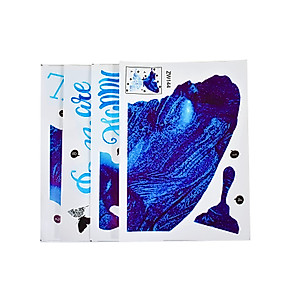 Maydahui Blue Butterfly Wall Sticker to Be Happy Inspirational Quotes Wall Decals (24x30 Inch) Peel Stick Removable Large Motivational Saying Art Mural Decor for Living Room Bedroom Nursery