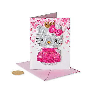 Papyrus Hello Kitty Birthday Card for Girl (Birthday Princess)