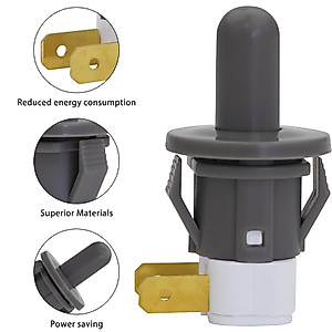 DA34-00066C Refrigerator Interlock Door Switch Replace 2705488, AP5306252, EAP4138763, PS4138763 Door Interlock Switch Compatible with Samsung Cecilware