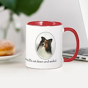 CafePress Creation Of Shelties #1 Mug Ceramic Coffee Mug, Tea Cup 11 oz