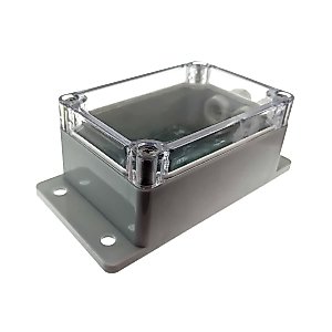qBox Pi Pico DIY IOT Enclosure Kit, IOT Enclosure for Pi Pico Dev. Board, Waterproof IP65 Enclosure with Glands, Pi Pico prototyping PCB and connectors Set