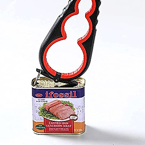 5 in 1 Multi Function Bottle Jar Opener Kit,Non Slip Safe Cut Can Lid Grip Opener,Suitable Manual Can and Jar Opener handheld for Children,Arthritis,Women,Elderly,Kitchen & Restaurant