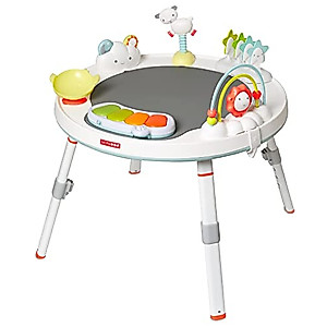 Skip Hop Baby Activity Center: Interactive Play Center with 3-Stage Grow-with-Me Functionality, 4mo+, Silver Lining Cloud