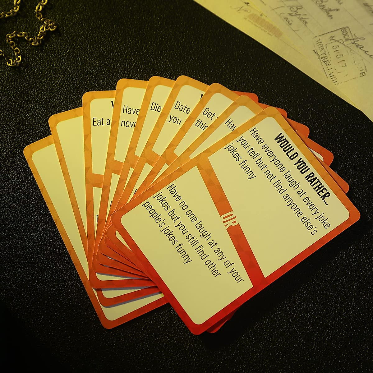 A Rock & A Hard Place Would You Rather - Card Game for Adults Party Card Games for Adults and Family, Party Games for Game Night