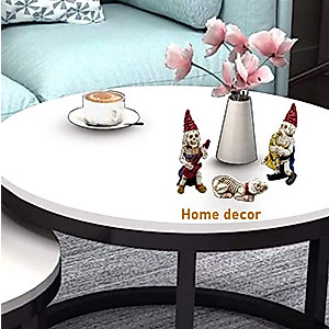 HONEYSHOW Fairy Garden Accessories,3Pack Fairy Garden Kit, Happy Halloween Miniature Figurines, Miniature Dog/Couple Statues- for Bonsai Craft Decor or Home Decoration