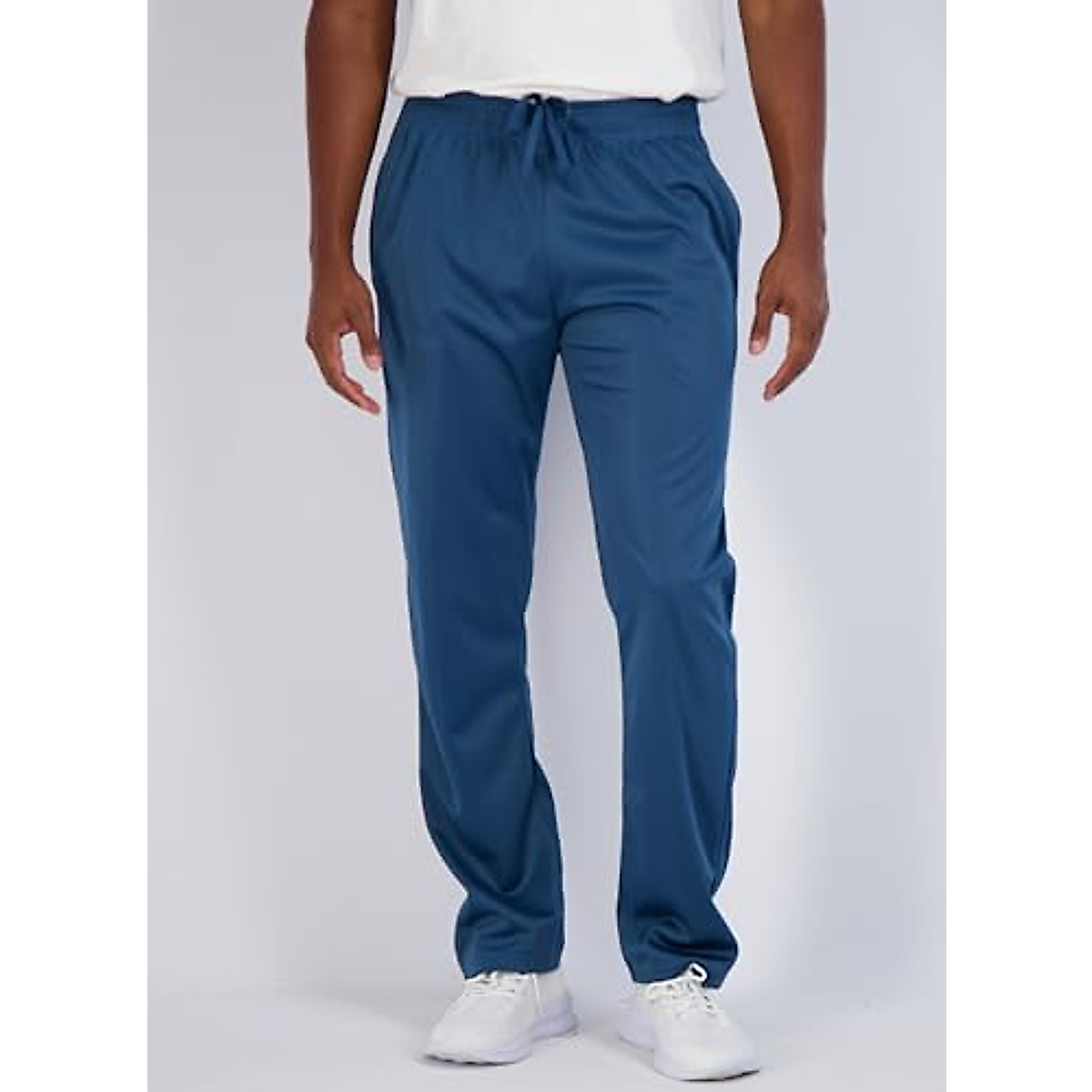 3 Pack: Mens Sweatpants Open Bottom Baggy Track Pants Active Athletic Workout Gym Training Tech Fleece Tapered Slim Tiro Tricot Wide Leg Sports Running Casual Quick Dry Fit Soccer Casual-Set 4,L