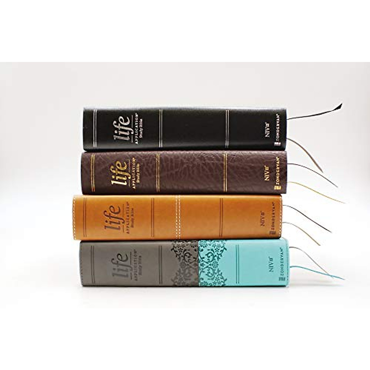 NIV, Life Application Study Bible, Third Edition, Personal Size, Leathersoft, Brown, Red Letter