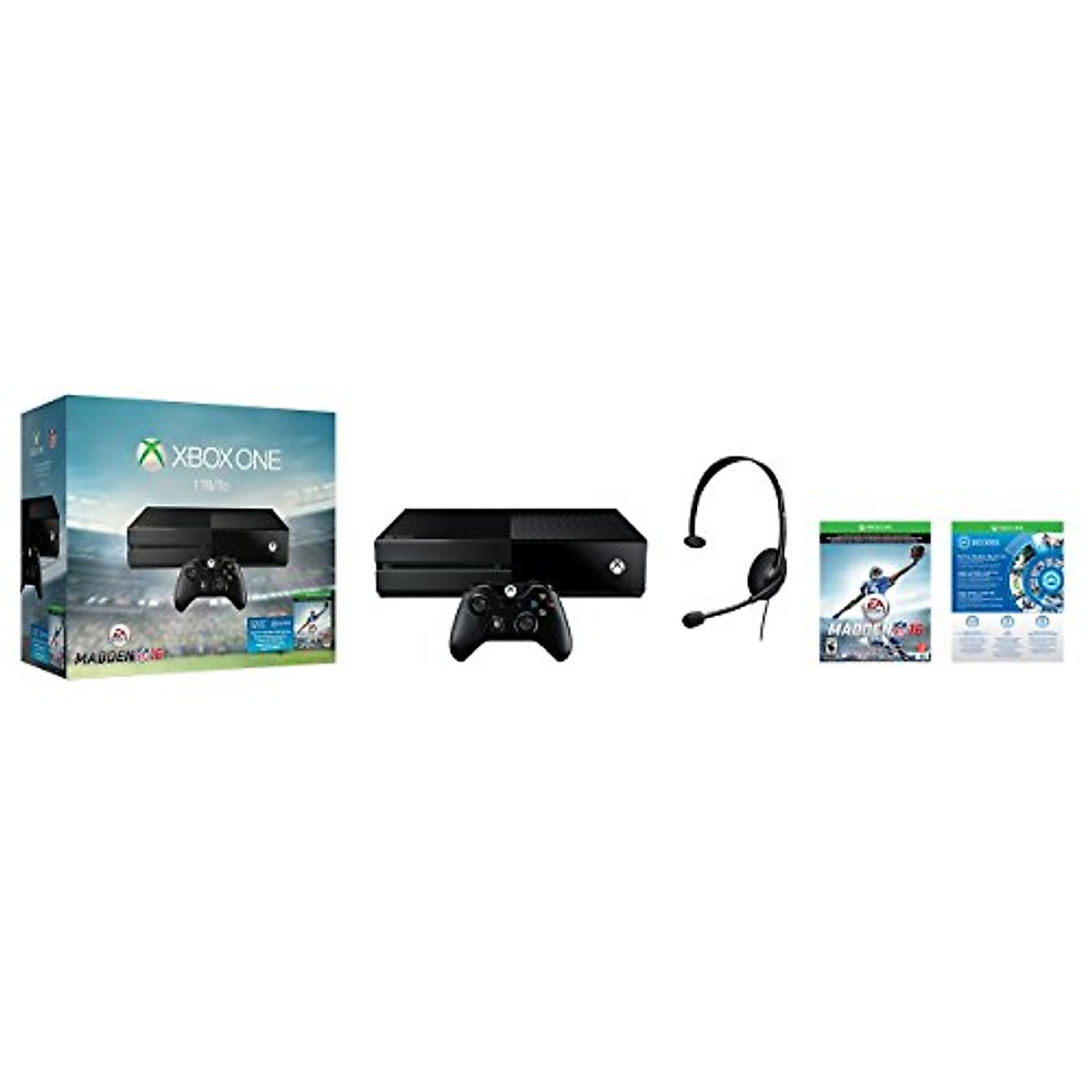 Xbox One 1TB Console - EA Sports Madden NFL 16 Bundle