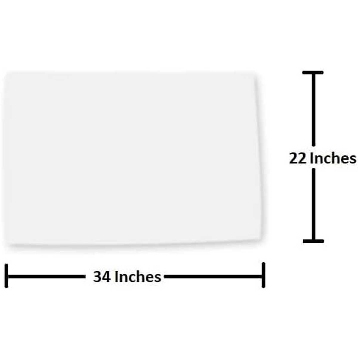 Fryer Filter Paper Sheets - Replacement for Frymaster 8030289-34" x 22" - Case of 100 Filter Sheets (1)