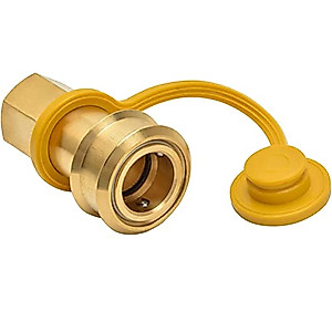 only fire 12 Ft 3/4" ID Natural Gas Hose with Quick Connect/Disconnect Fittings for NG/LP Propane Appliances,Grill,Generator,Patio Heater,Pizza Oven,etc.