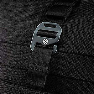 HEIMPLANET Original | HPT Carry Essentials - COMMUTER PACK 18L | Roll-Top Backpack with 15" Laptop compartment and side quick access | Supports 1% for The Planet (Black)