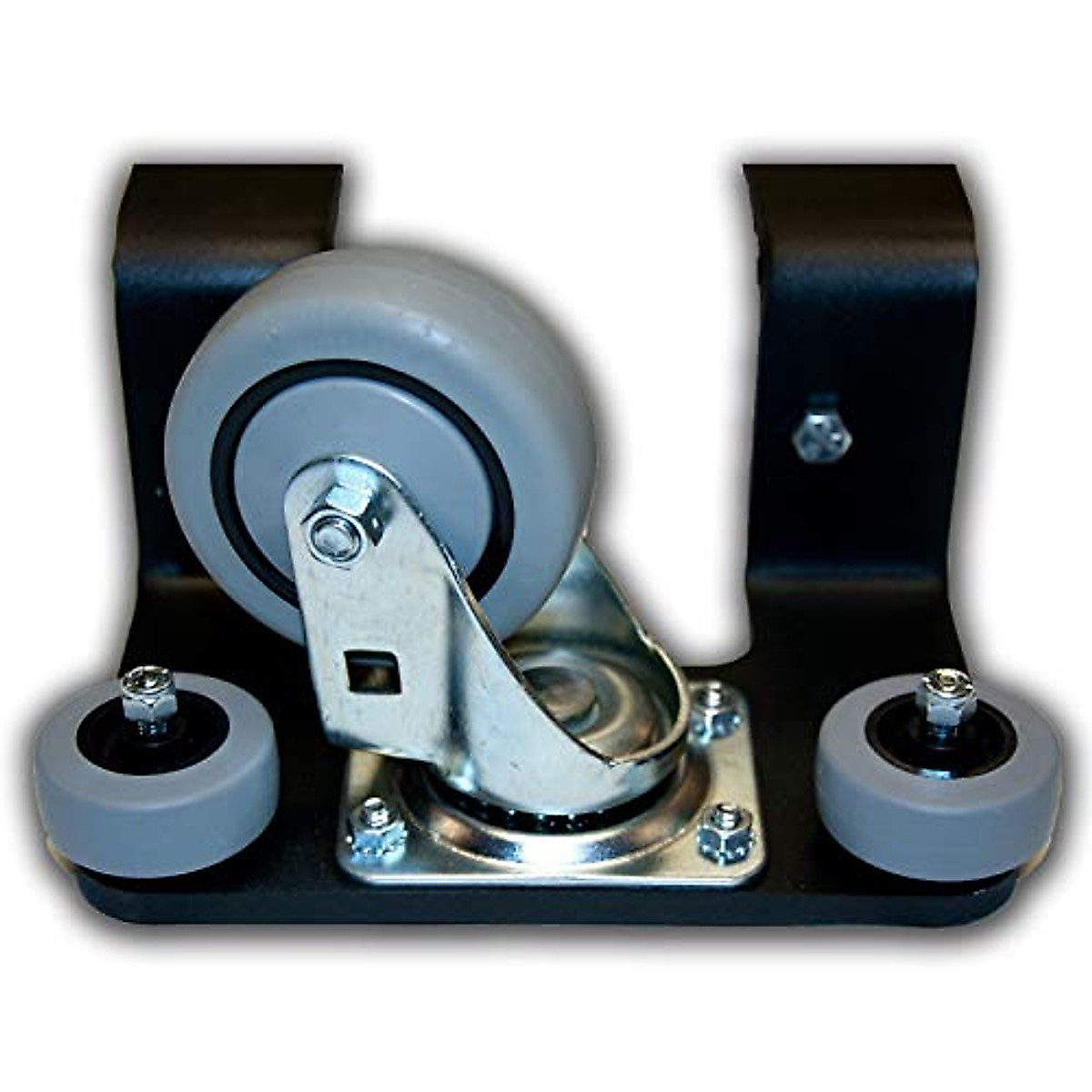 Melody Cradle Piano Dollies for Upright Piano (Matte Black)