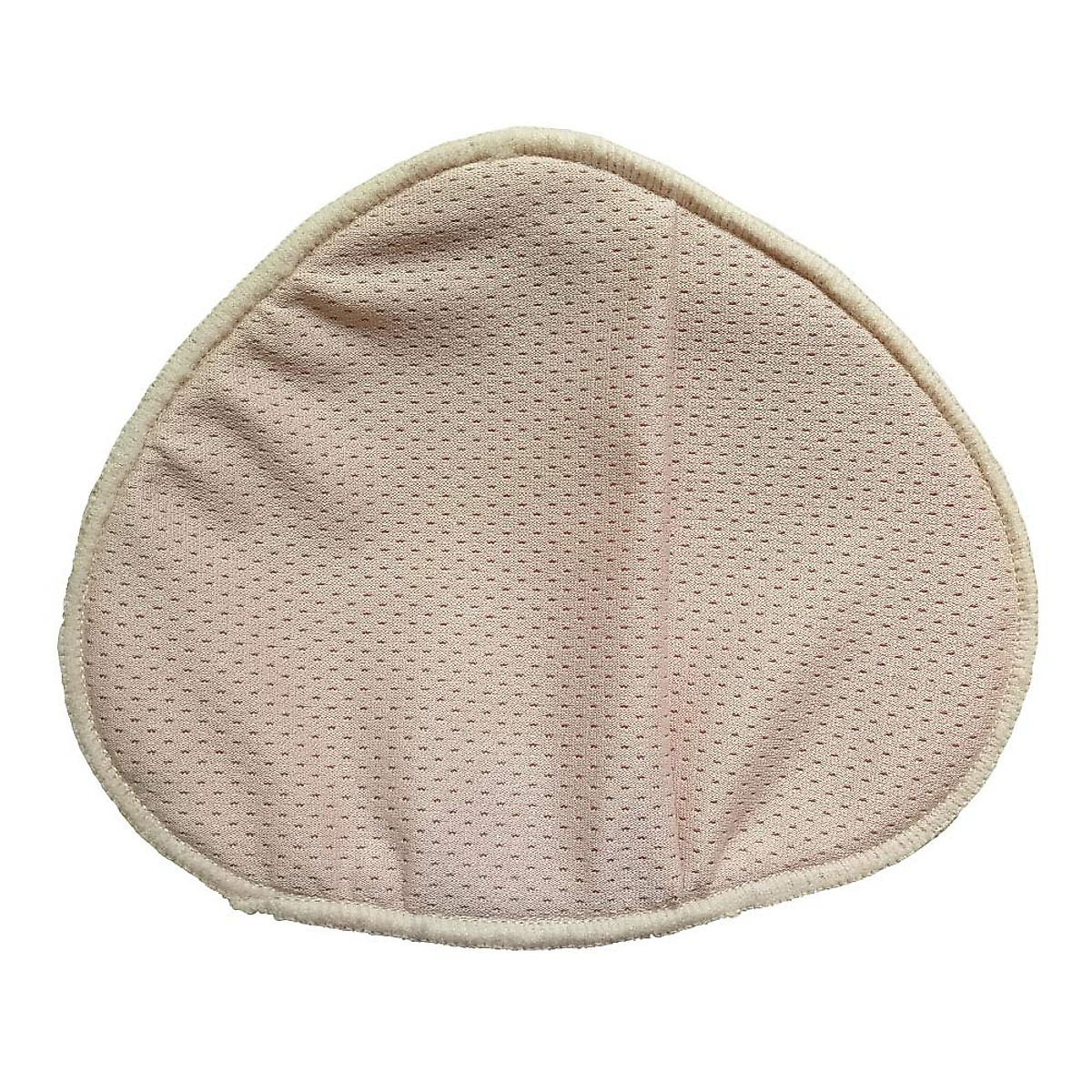 Lightweight Foam Mastectomy Breast Form for Pockets Bra Featherweight Women Triangle Breast Prosthesis (XL*1pc, Skin)