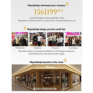 ohyeahlady Women's Lace G-String Thong Panties Tangas Plus Size Underwear V String Pink