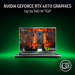 Razer Blade 14 Gaming Laptop (2023): AMD Ryzen 9 7940HS CPU - NVIDIA GeForce RTX 4060 GPU - 14" 16:10 QHD+ 240Hz -16GB DDR5 RAM - 1TB SSD - Windows 11 - Vapor Chamber Cooling - Chroma RGB