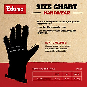 Eskimo Buffalo Chopper Mitt, Gray/Plaid, X-Large/XX-Large