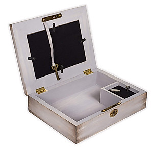 Cottage Garden Daughter Memories Treasures Grey Distressed Locket Music Box Plays You are My Sunshine