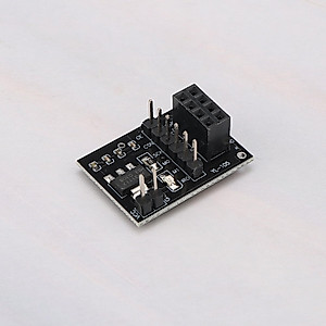 Black Socket Adapter Board for 8PIN NRF24L01 Wireless Module Pack of 5