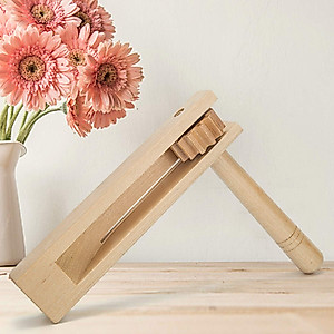 Wooden Spinning Rattle Ratchet Noise Maker Traditional Matraca Toy for Graduation, Foot Ball Games, Party Favors and Sporting Events