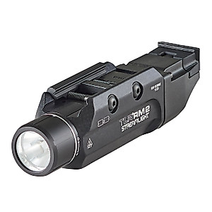 Streamlight 69450 TLR RM 2 Compact, Portable Rail-Mounted LED Tactical Lighting System with Tail Loc, Remote Switch, and 2 Lithium Batteries, Black