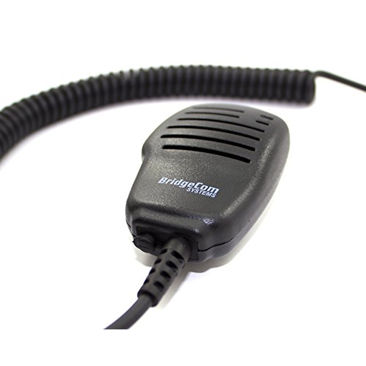 BridgeCom BCS-200 Shoulder Speaker Mic K-1 Plug IP-54 Rated for DMR and Analog AnyTone, Kenwood, Woxun Amateur Ham Business Portable Two Way Radio