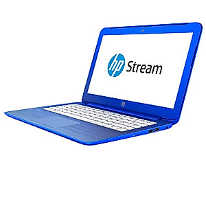 HP Stream 13-c291nr Signature Edition Laptop - 13.3" HD Display, Intel Celeron N3050, 2GB RAM, 32GB SSD, Windows 10, Office 365 Personal - Blue