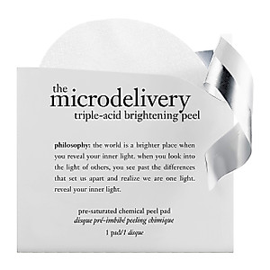 philosophy microdelivery - triple-acid brightening peel, 12 ct