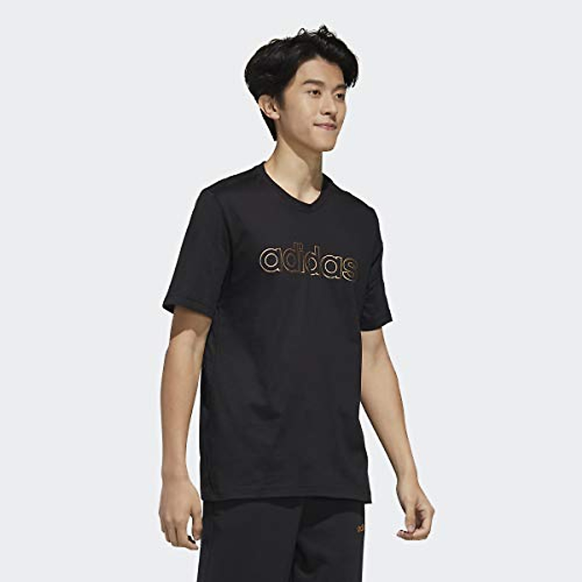 adidas Originals M Ess Br Tee, Black, Small