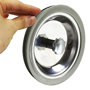 EAJORN 2 Pcs Kitchen Sink Plug Drain Stopper Bath Plug Sink Wash Basin Water Stopper for Bathtub Bathroom