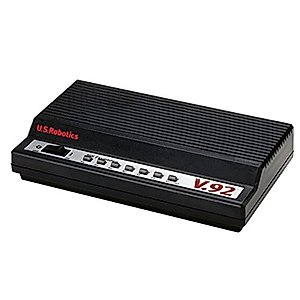 US Robotics V.92 USR5686E External Modem + Fax, 56K