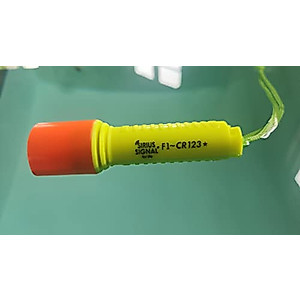 Sirius Signal F1-CR123 80 Lumen Floating IP68 Waterproof LED Flashlight with Lanyard