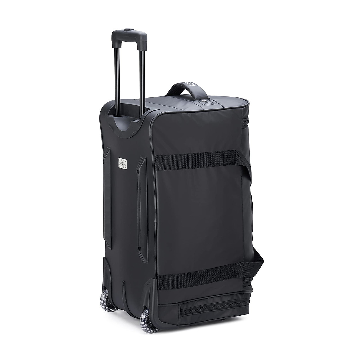 DELSEY Paris Raspail Carry On Rolling Wheeled Duffle Bag, Black