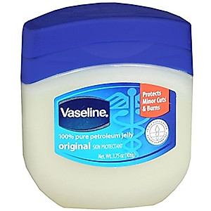 Vaseline 100% Pure Petroleum Jelly Skin Protectant 3.75 oz (Pack of 4)