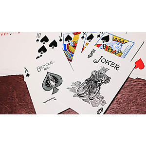 Murphy's Magic Bicycle Poker Size Turquoise Back Playing Cards, 1 Joker Included