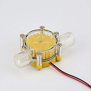 Water Turbine Generator Micro Hydroelectric Power Generator DIY LED Power Charging Tool DC 0-80V 10W (80V)