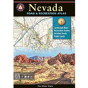 Nevada Road and Recreation Atlas - 8th Edition, 2021