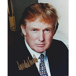 Kirkland Donald Trump 8 X 10 Photo Autograph on Glossy Photo Paper