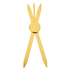 Microblading Compass Ruler Eyebrow Positioning Balance Tattoo Golden Ratio Ruler Measurement Stencil Tools (Black)