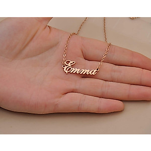 GR35Z9 Custom Love Pendant Name Necklace Jewelry for Women Cobi