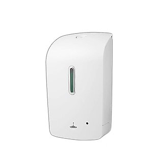 TGRTY Soap Dispenser Liquid Dispenser Intelligent Sensor Liquid Distributor Wall-Mounted Induction Foam Dispenser Hotel to Foam Dispenser Lotion Dispenser (Color : White, Size : B)
