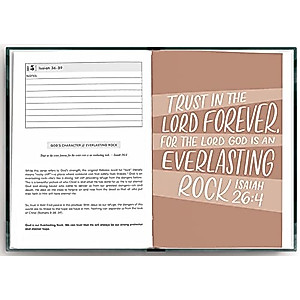 The Bible in a Year: A Guided Bible Study Reading Plan to Read the Bible in 52 Weeks (Premium Hardcover Keepsake Edition)