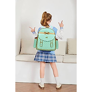 Children Princess Waterproof PU Backpack for Elementary School Girls