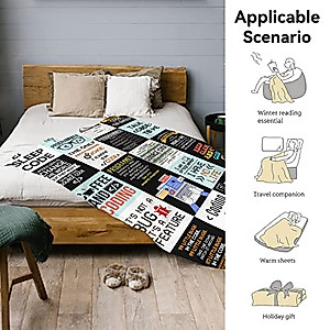 HK97 Programmer Blanket, Computer Programmer Gifts for Men Women, Funny Nerd Gifts, Geek Gifts for Programmer Software Engineers Boyfriend, Programming Student Graduation Gifts Blanket 60"x50"