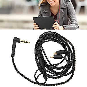 PUSOKEI Headphone Audio Cable A2DC Headphone Jack Hanging On Ear Design 3.5mm Plug for ATH CKS1100 E40 E50 E70 LS200 LS300 LS400 CKR90 CKR100 LS50 LS70