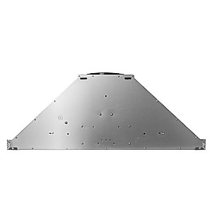 COSMO COS-63175 30 in. Vista Collection 380 CFM Ducted Wall Mount Range Hood, Button Controls, LED Lights, Stainless Steel