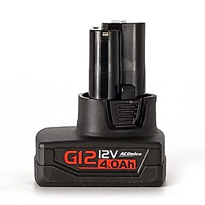 ACDelco AB1225LA-2 G12 Series 12V Li-ion Interchangeable Battery Pack 4.0 Ah