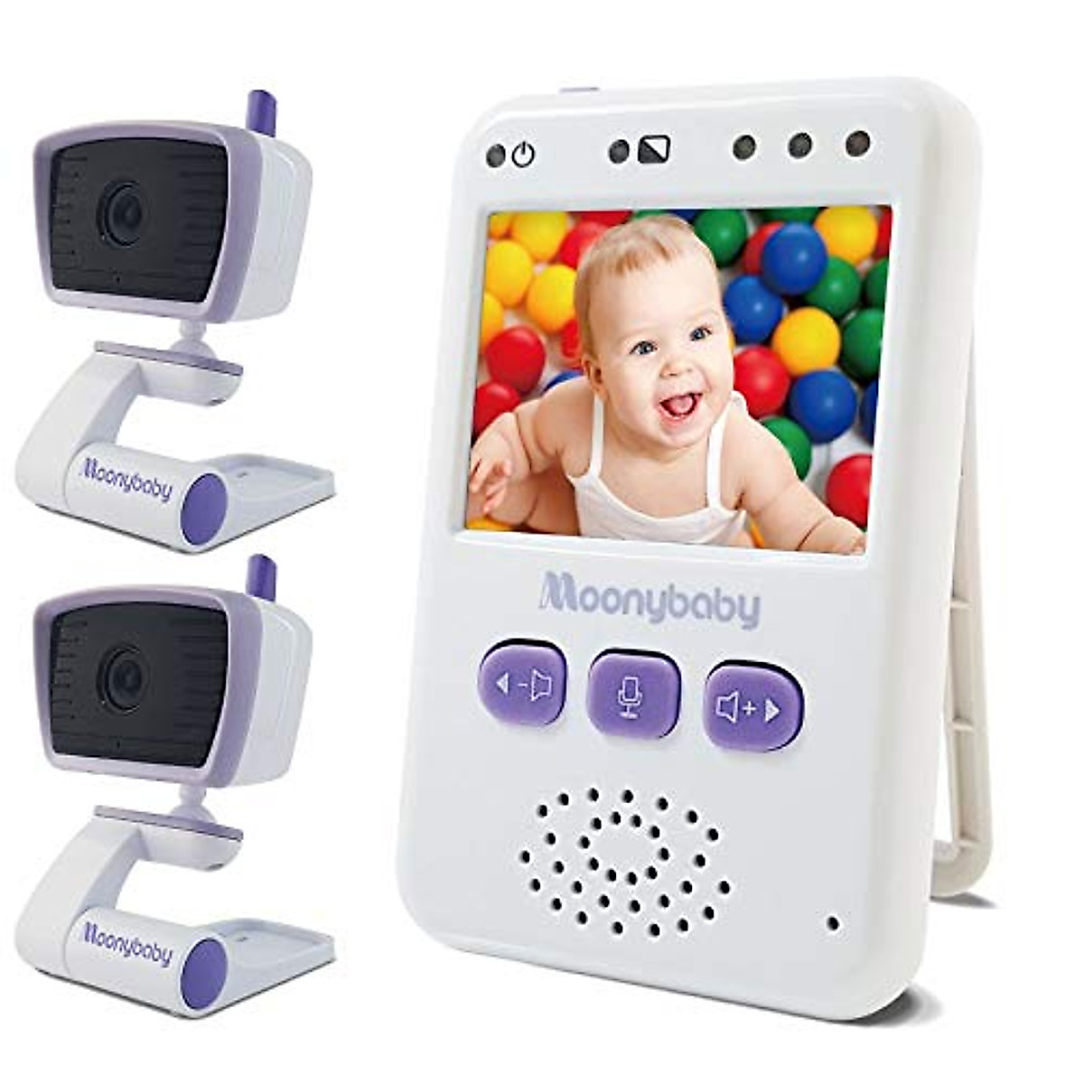 Moonybaby Add-on Camera, Only for Handheld Monitor's S/N Number Start with 01 or 931