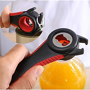 2 Packs Can Openers Manual Jar Opener Grippers for Arthritis, Good Grip Can Openers Ring Pull for Weak Hands, Effortless Rubber Bottle Opener, Twist Off Cap Openers Gift for Chef Elderly Seniors